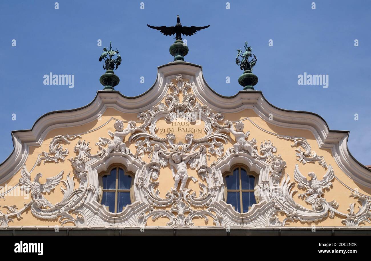 House of Falcon, the finest Rococo style building in the Wurzburg ...