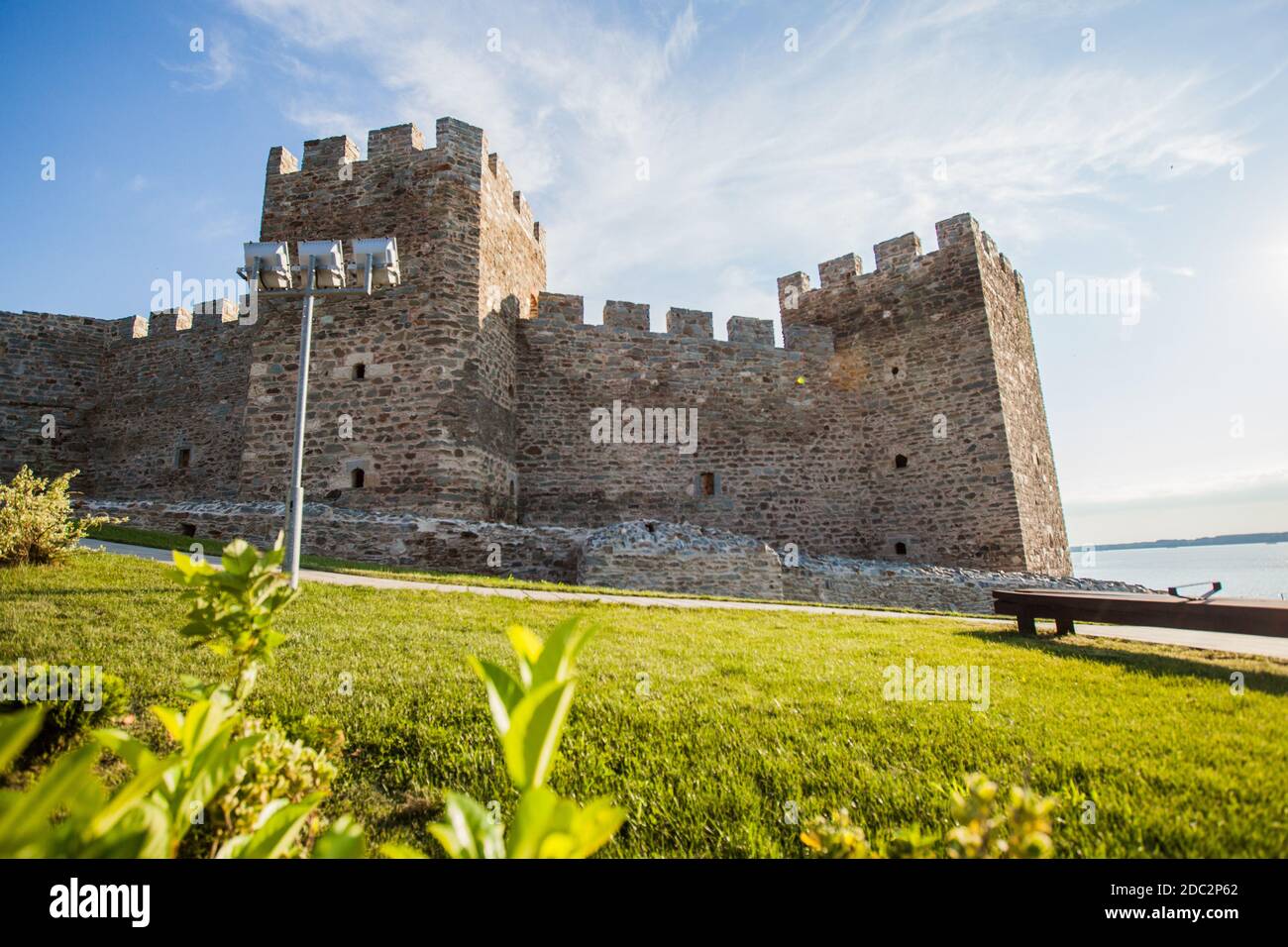 Cultural Heritage, Medieval Ram Fortress, old Ottoman fortress, border ...
