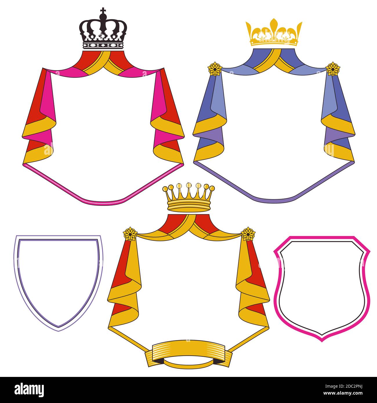 Royalty illustration Cut Out Stock Images & Pictures - Alamy