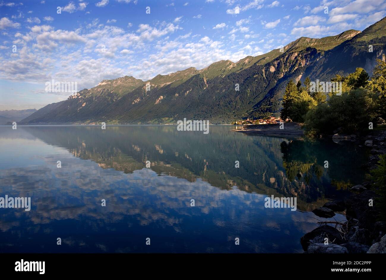 swiss lake of brienz, Switzerland Stock Photo - Alamy