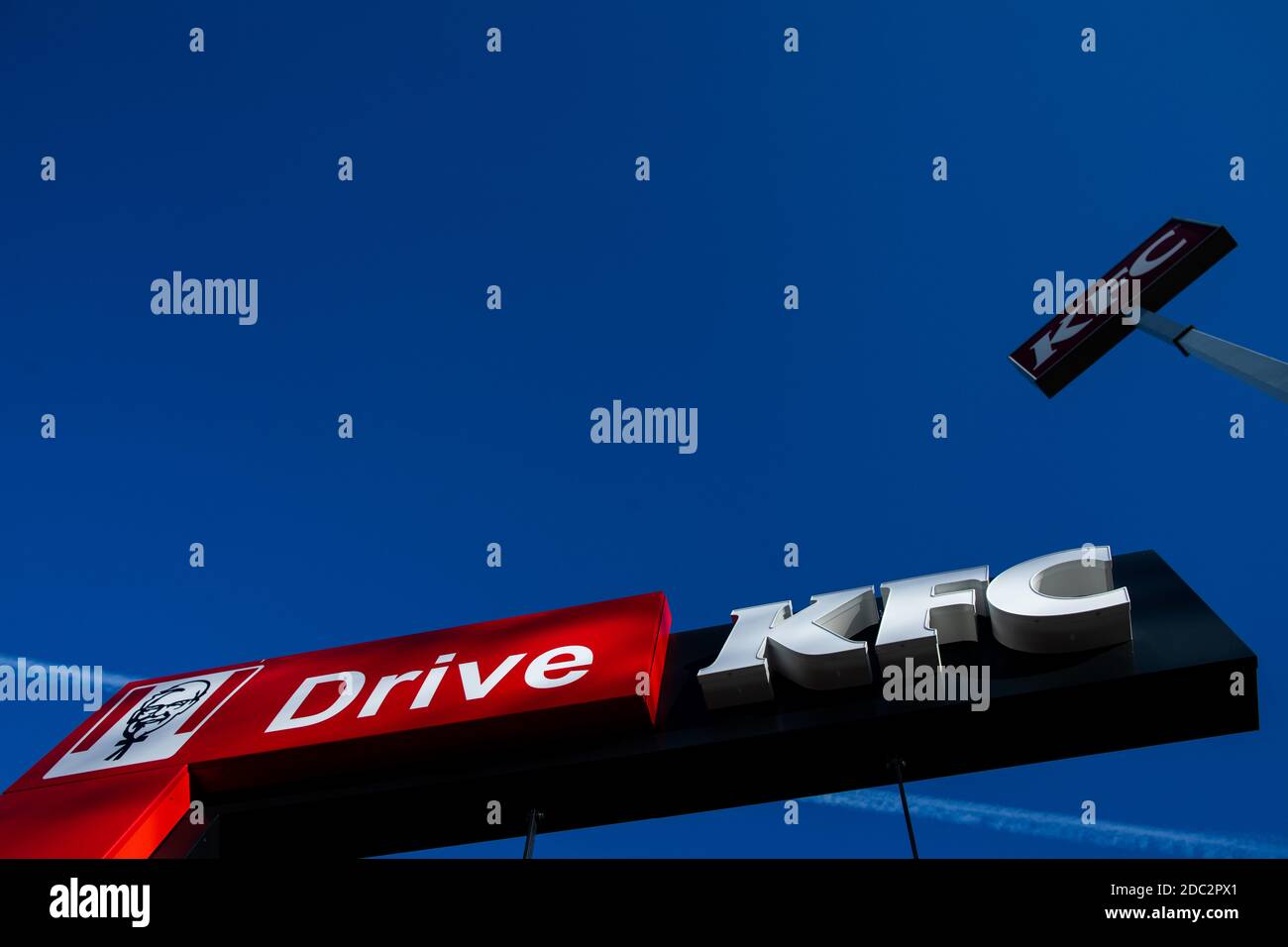Kfc fast food restaurant counter hi-res stock photography and images ...