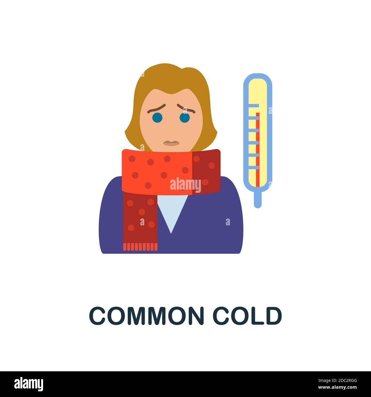 Common Cold icon. Simple element from health diseases collection ...