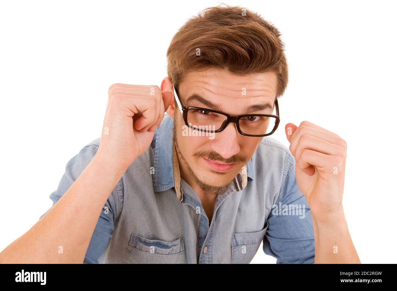 Teenager hiding face male hi-res stock photography and images - Alamy