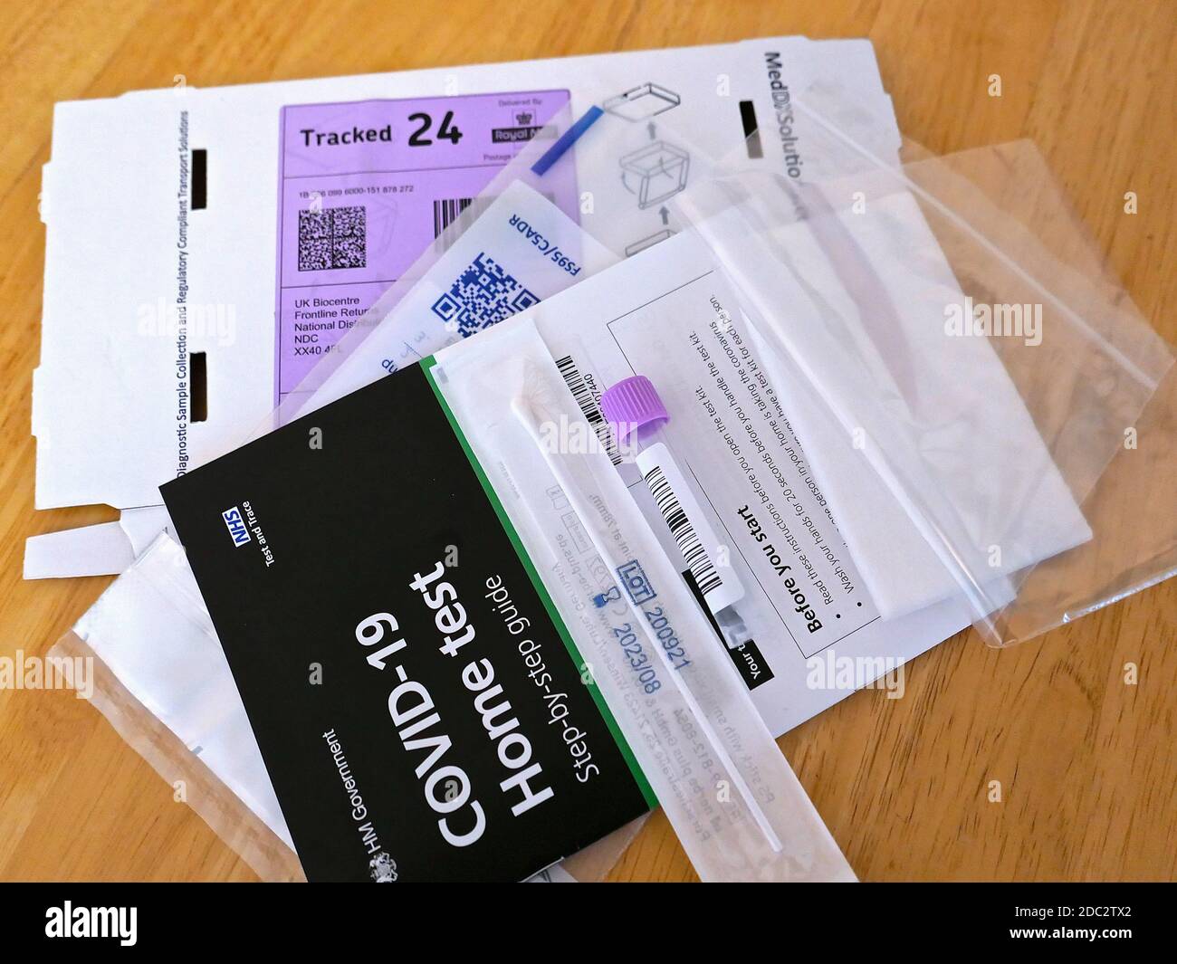 Register a home test kit hi-res stock photography and images - Alamy