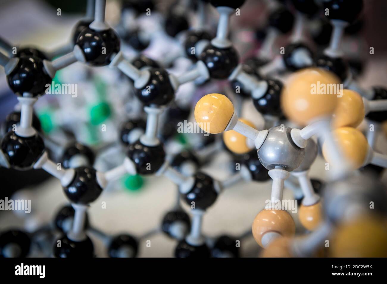Ball Stick Chemical Molecule Model High Resolution Stock Photography ...