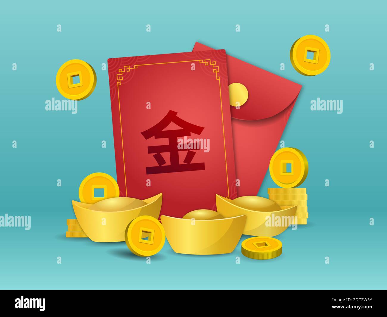 Angpao vector vectors hi-res stock photography and images - Alamy
