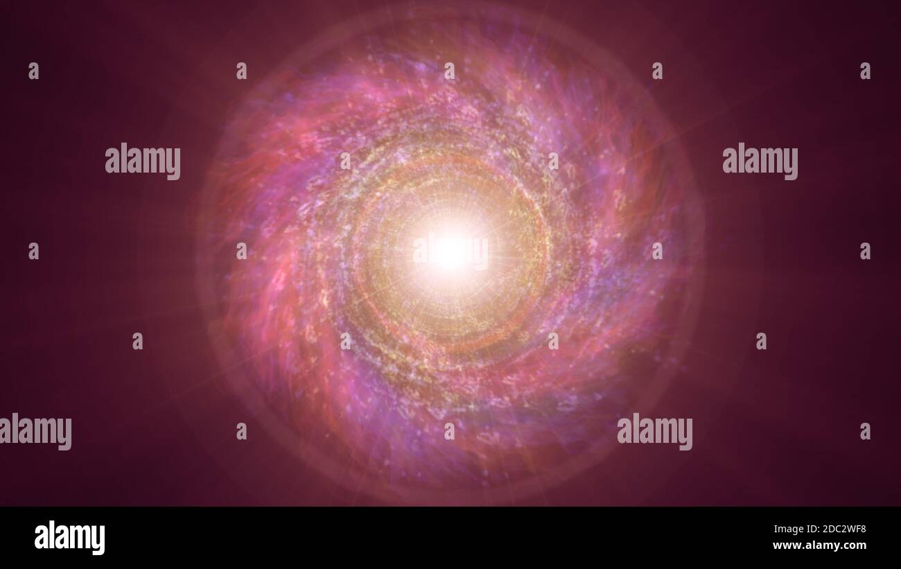 Cosmic Galaxy Background abstract light, illustration render Stock ...