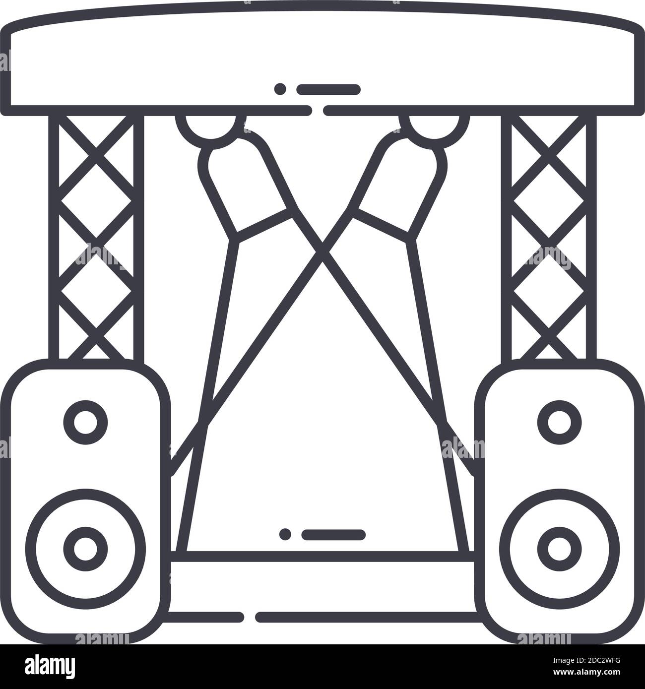 Stage Icon Vector
