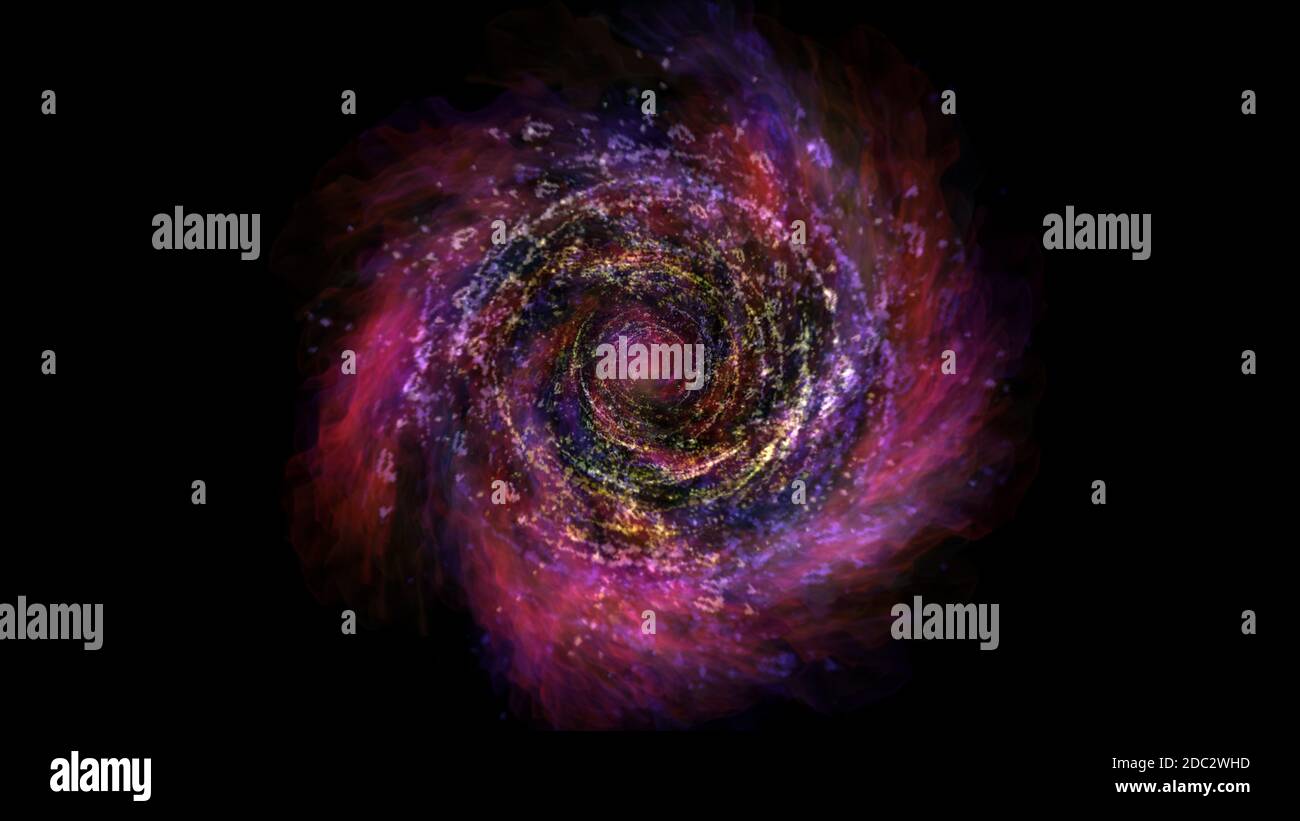 Cosmic Galaxy Background abstract light, illustration render Stock ...