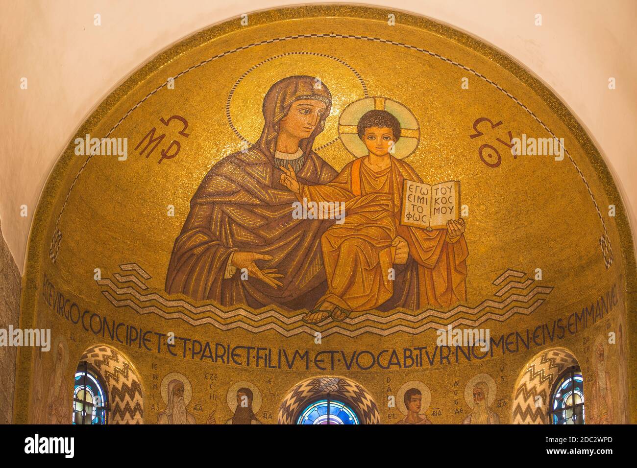 Israel, Jerusalem, Mt Zion, Church and Monastery of the Dormition ...