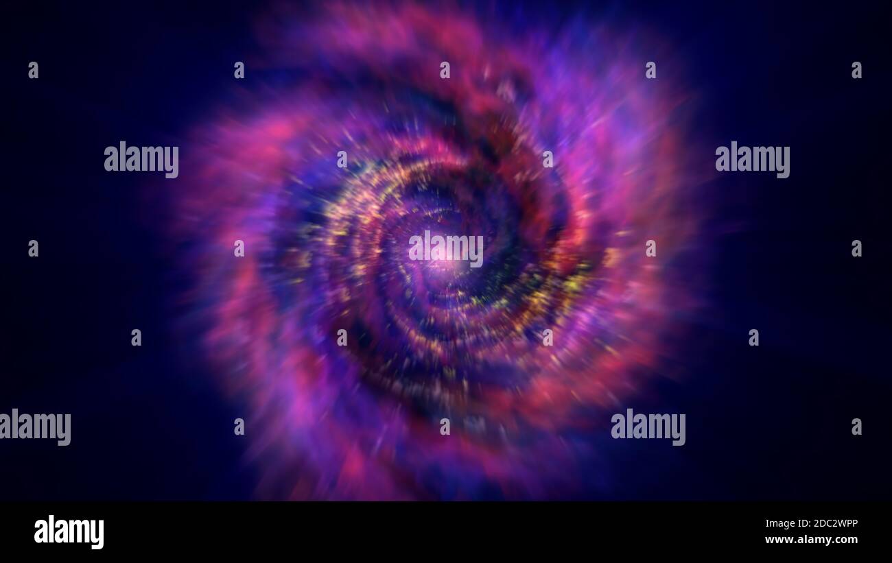 Cosmic Galaxy Background abstract light, illustration render Stock ...
