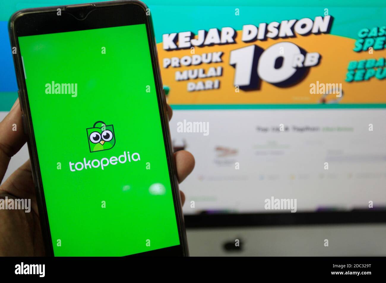 Jakarta, Indonesia. 18th Nov, 2020. In this photo illustration, a ...