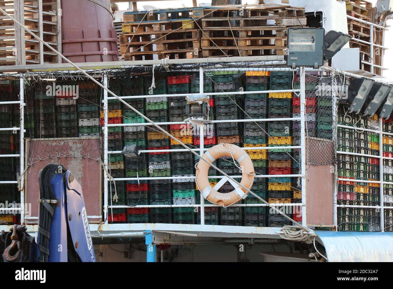 Cargo boxes hi-res stock photography and images - Alamy