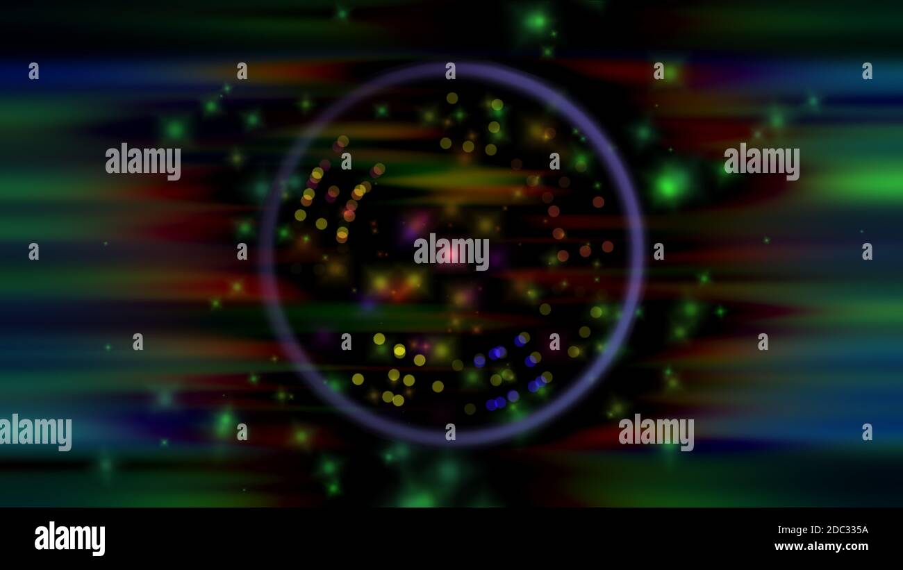 magic ball particle space light, render illustration Stock Photo - Alamy