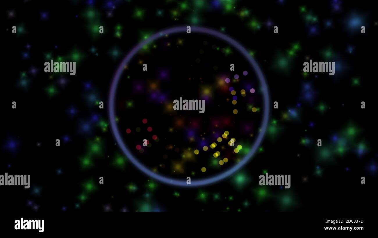 magic ball particle space light, render illustration Stock Photo - Alamy