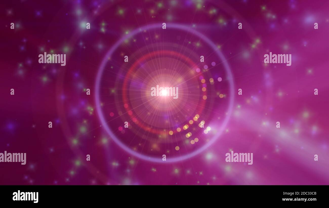 magic ball particle space light, render illustration Stock Photo - Alamy