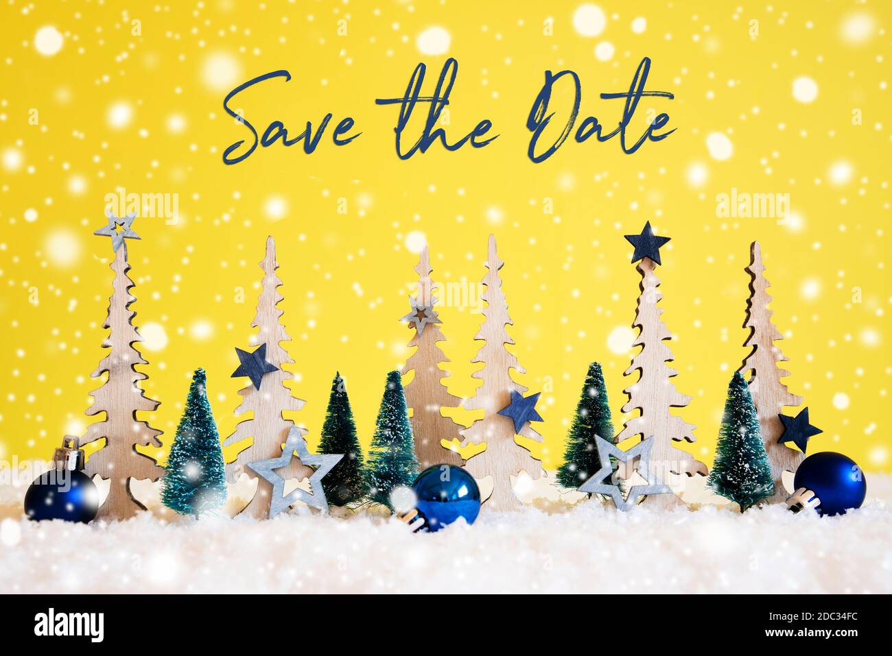 Save The Date Christmas Logo