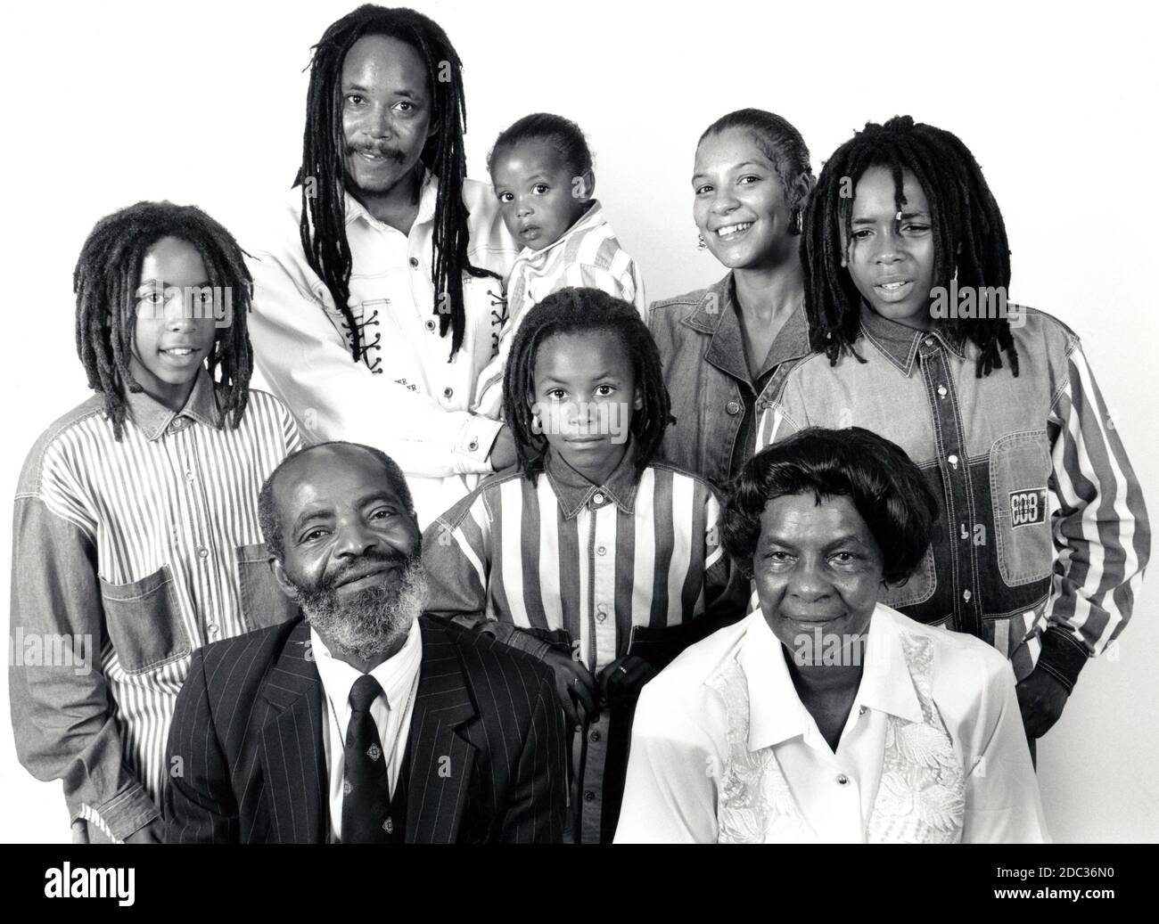 Group of people, UK 1995 Stock Photo - Alamy