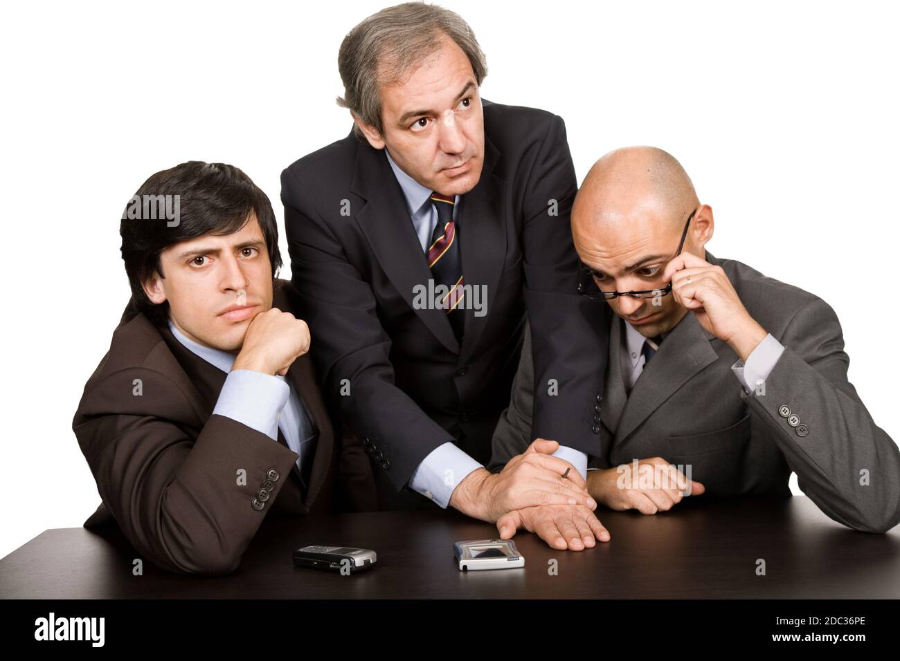 group of workers on a meeting at the office Stock Photo - Alamy