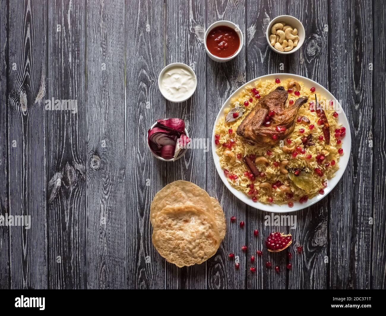 Arabian chicken mandi hi-res stock photography and images - Alamy