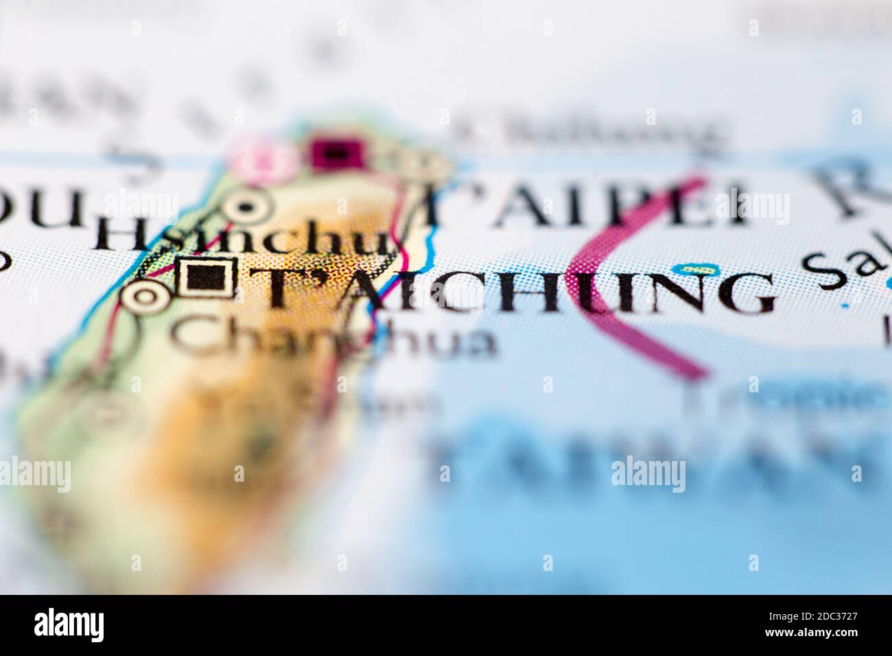 Map of taichung hi-res stock photography and images - Alamy