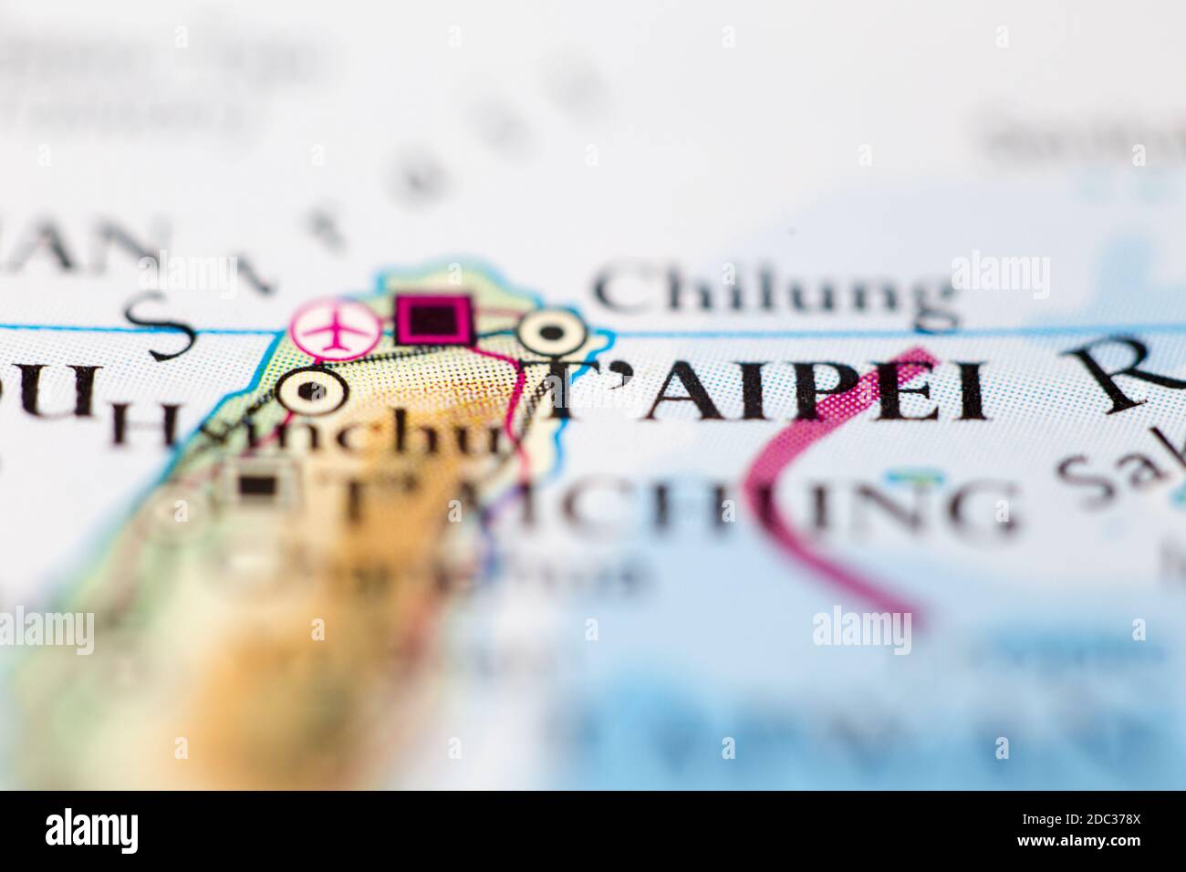Taichung map hi-res stock photography and images - Alamy