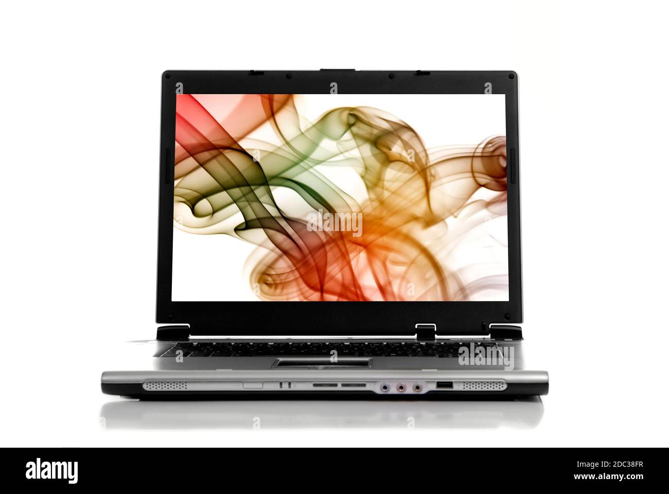 a personal computer isolated on white background Stock Photo - Alamy