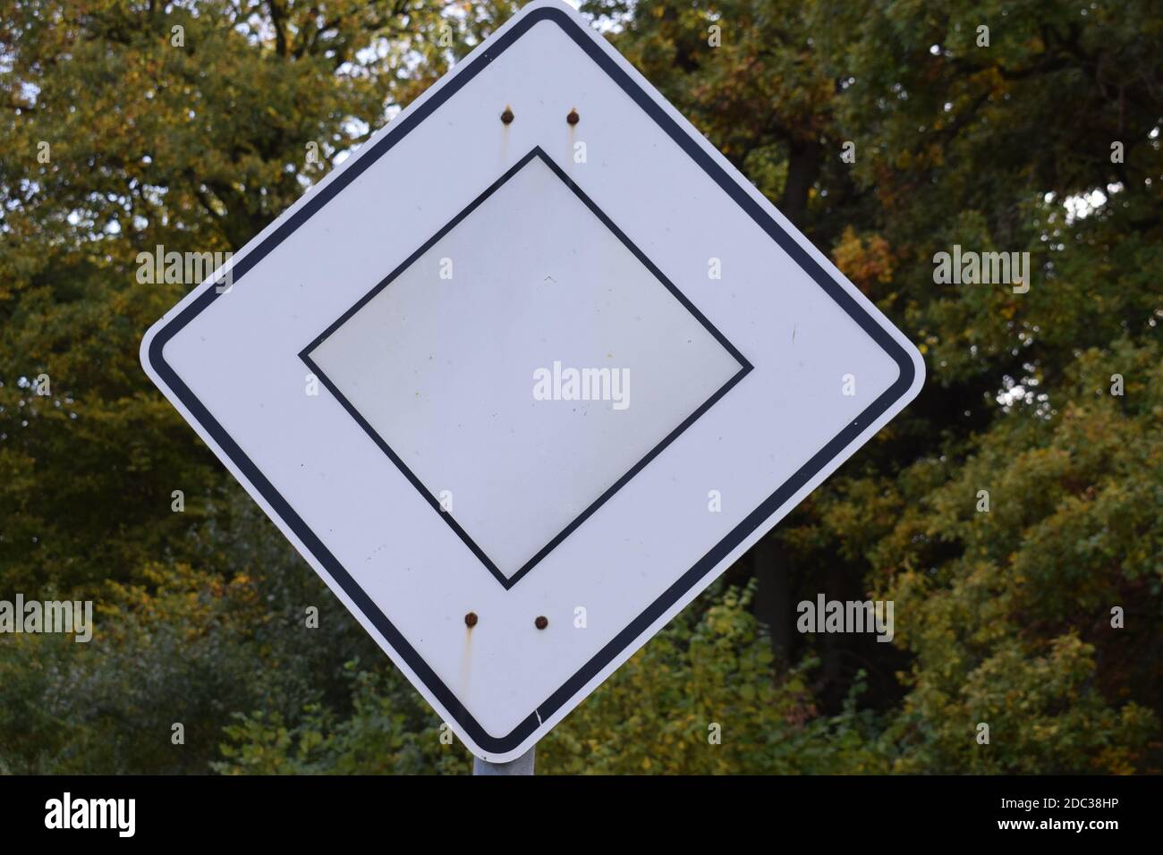 weathered traffic sign Stock Photo - Alamy