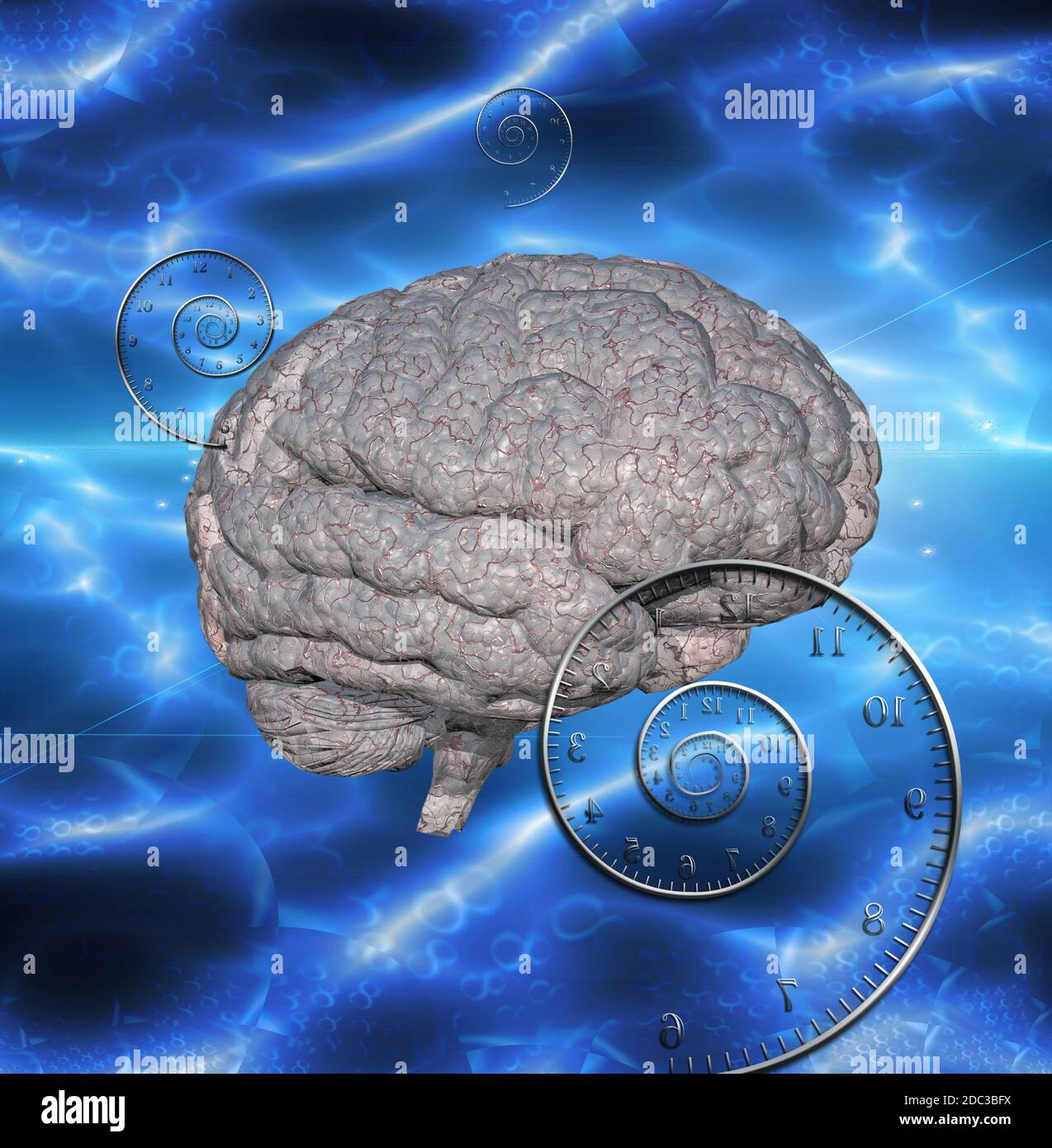 Infinity symbol brain hi-res stock photography and images - Alamy