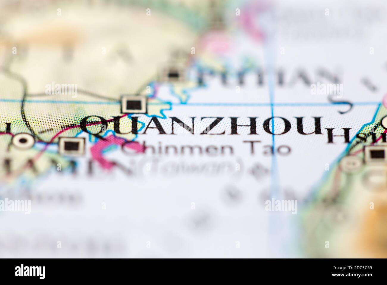 Quanzhou map hi-res stock photography and images - Alamy