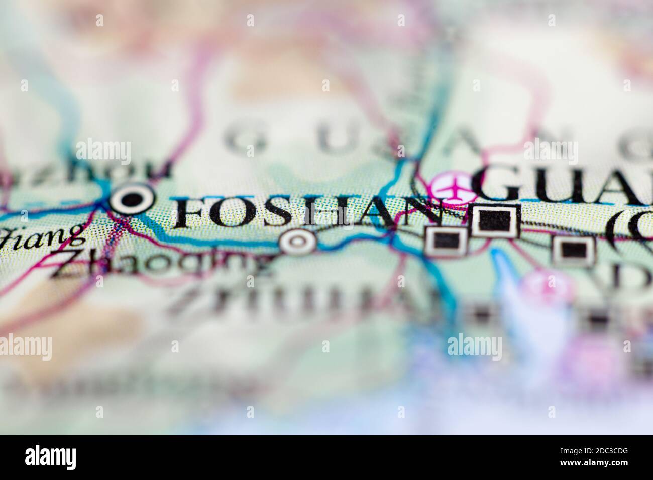 Map of foshan hi-res stock photography and images - Alamy