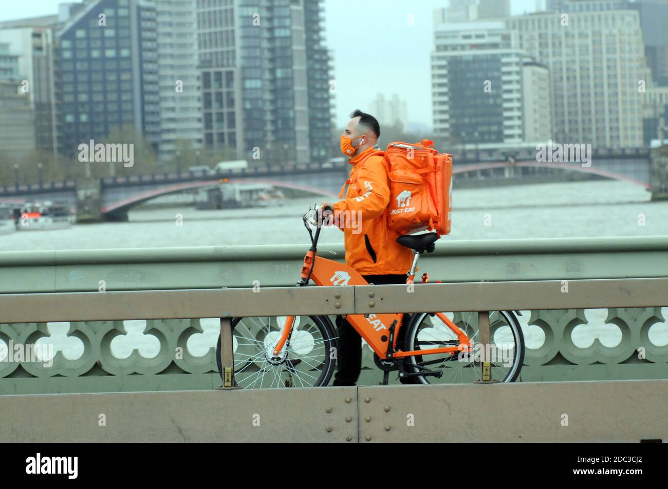 Just Eat Delivery London High Resolution Stock Photography and Images ...