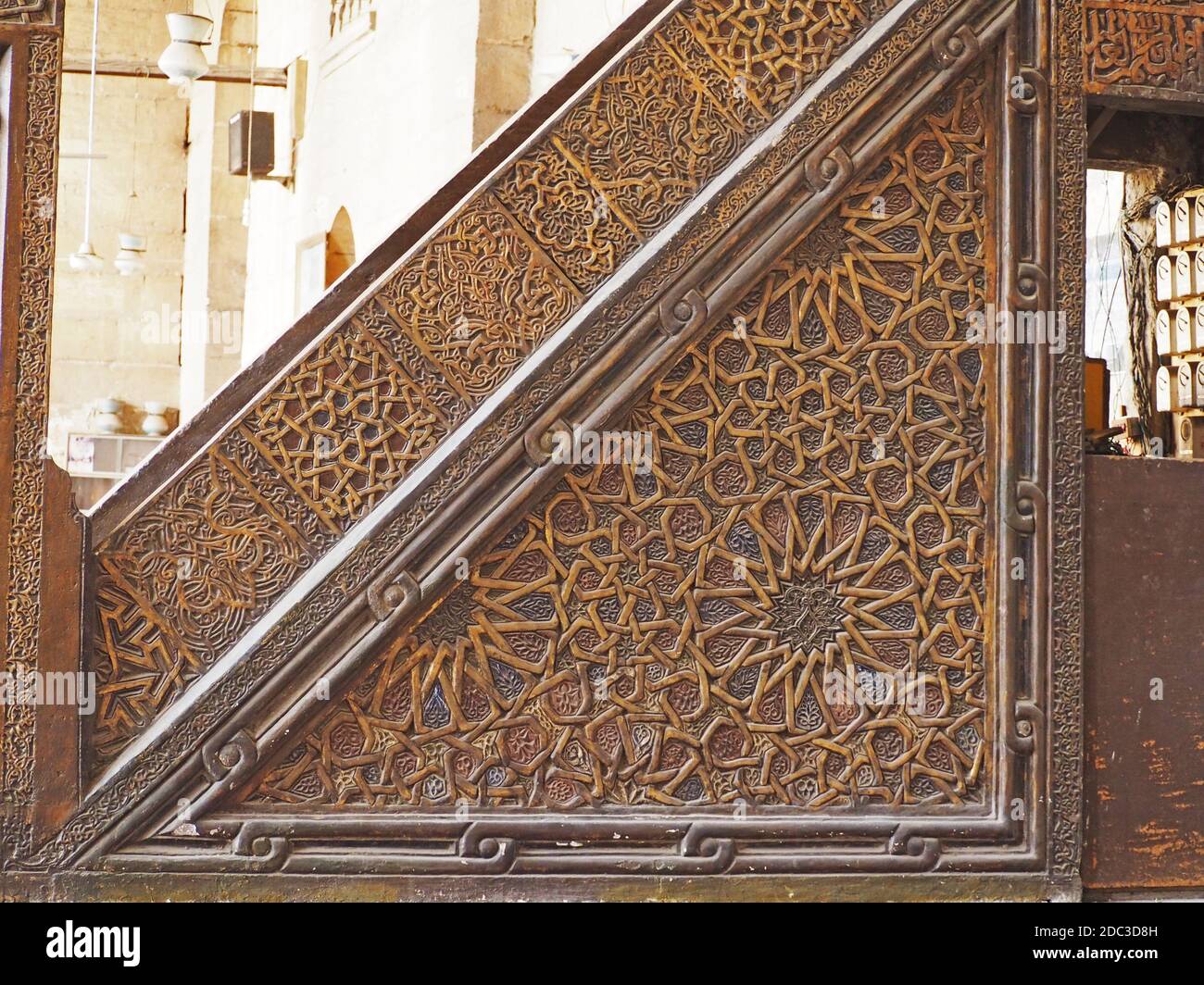 Funerary complex of Farag ibn Barquq, Cairo Stock Photo - Alamy