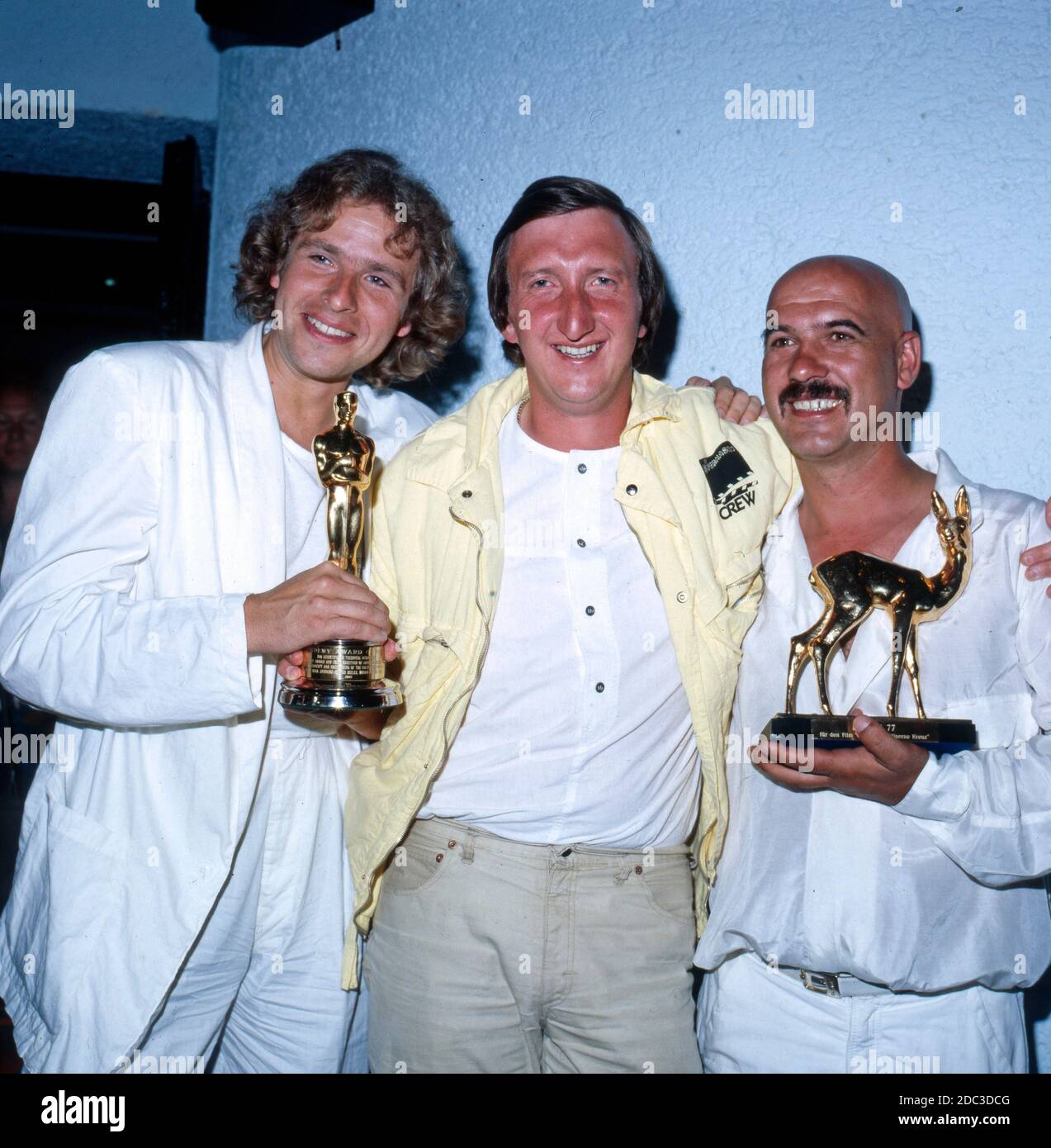 Thomas Gottschalk, Mike Krüger und Otto Retzer beim Fototermin zum Film ...