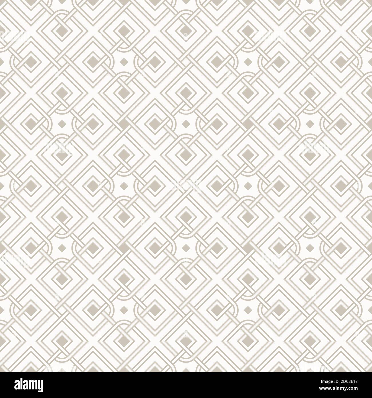 Tangled modern pattern, based on traditional oriental patterns ...