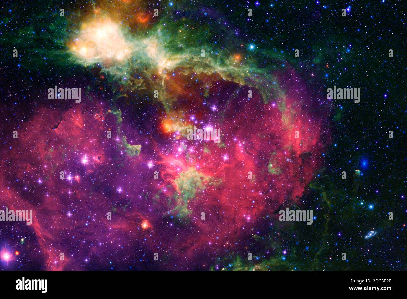 Cluster of stars. Starfield. Nebula. Elements of this image furnished ...