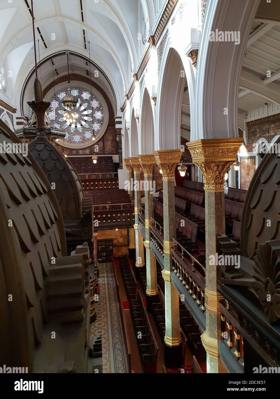 West End Synagogue, London Stock Photo - Alamy
