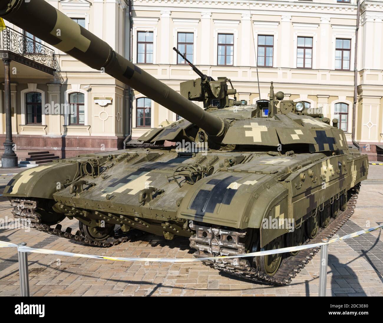 KIEV, UKRAINE - Oct 16, 2015: Power of Unbroken. Exhibition of military ...