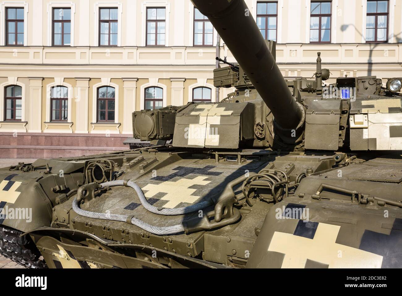 KIEV, UKRAINE - Oct 16, 2015: Power of Unbroken. Exhibition of military ...