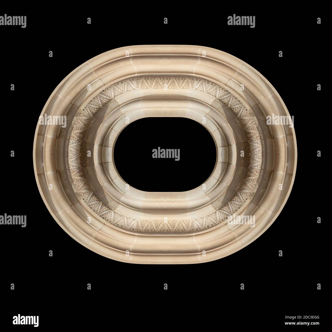 Gypsum frame for pictures and mirrors Stock Photo - Alamy