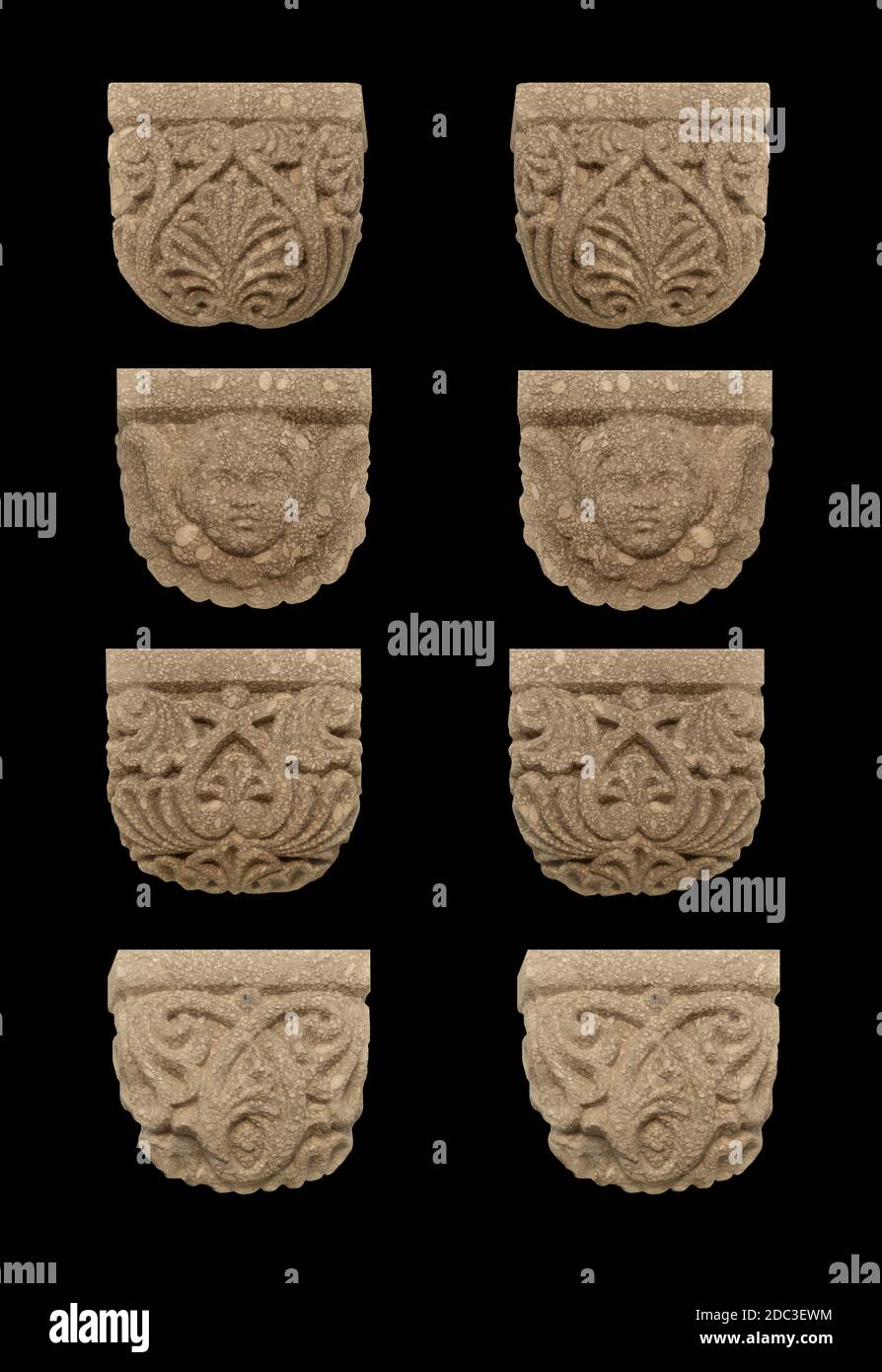 elements of architectural decoration of buildings, wall texture and ...