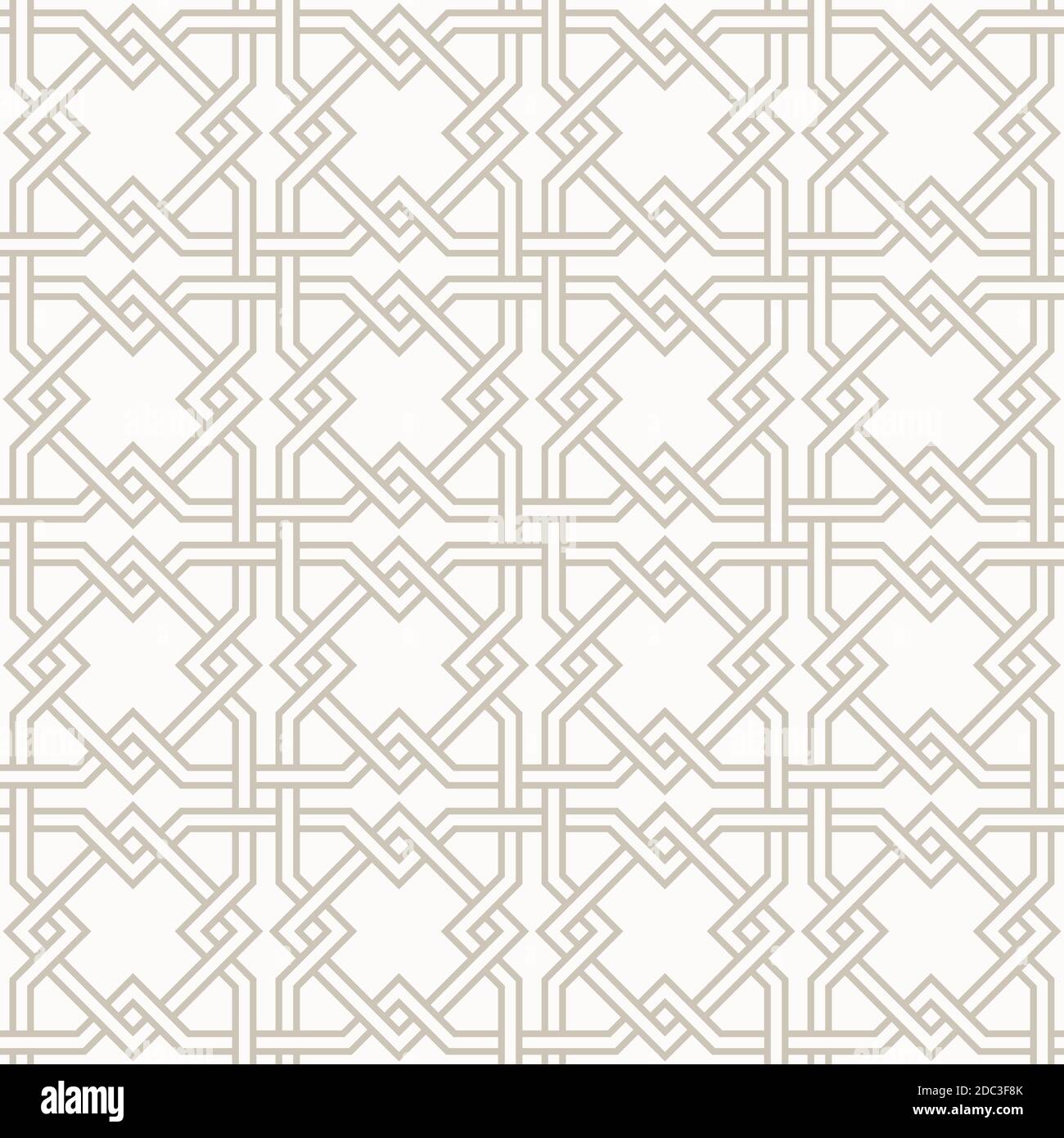 Tangled modern pattern, based on traditional oriental patterns ...
