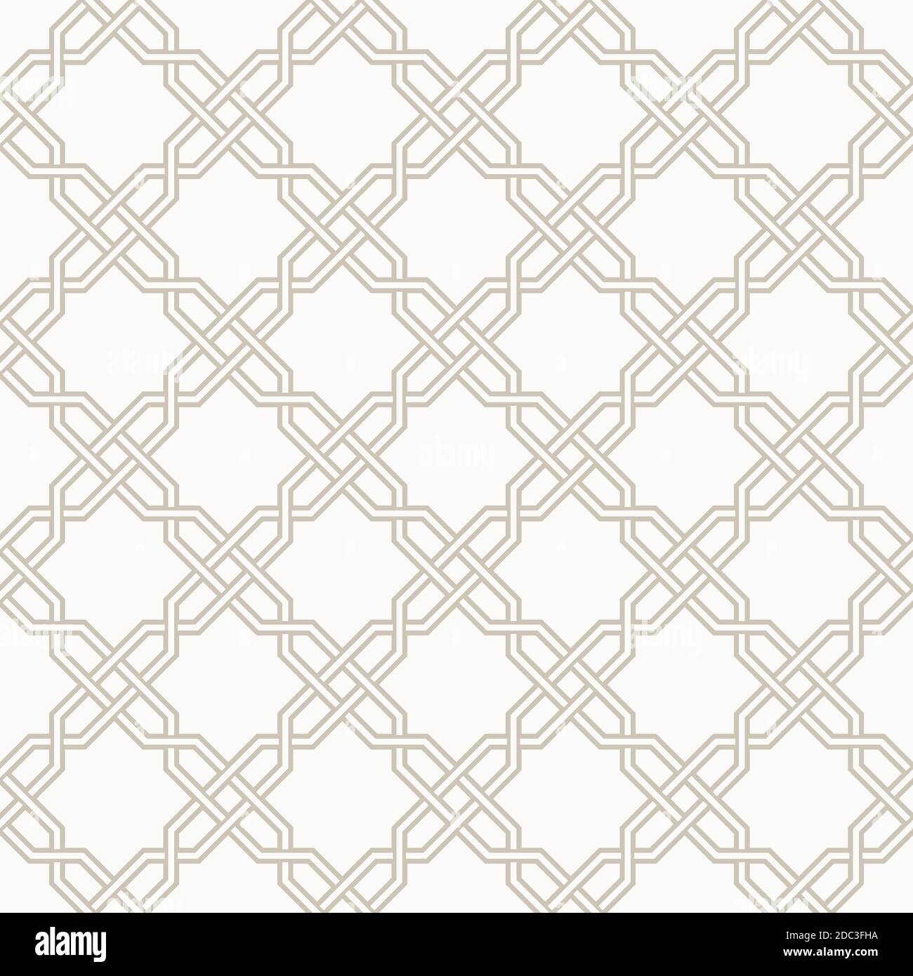 Tangled modern pattern, based on traditional oriental patterns ...