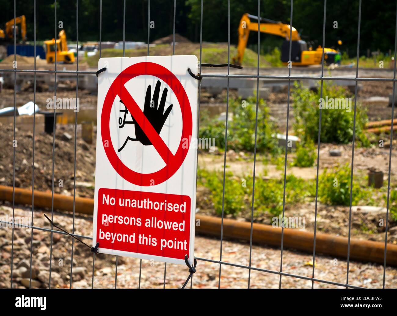 Health and safety sign building hi-res stock photography and images - Alamy
