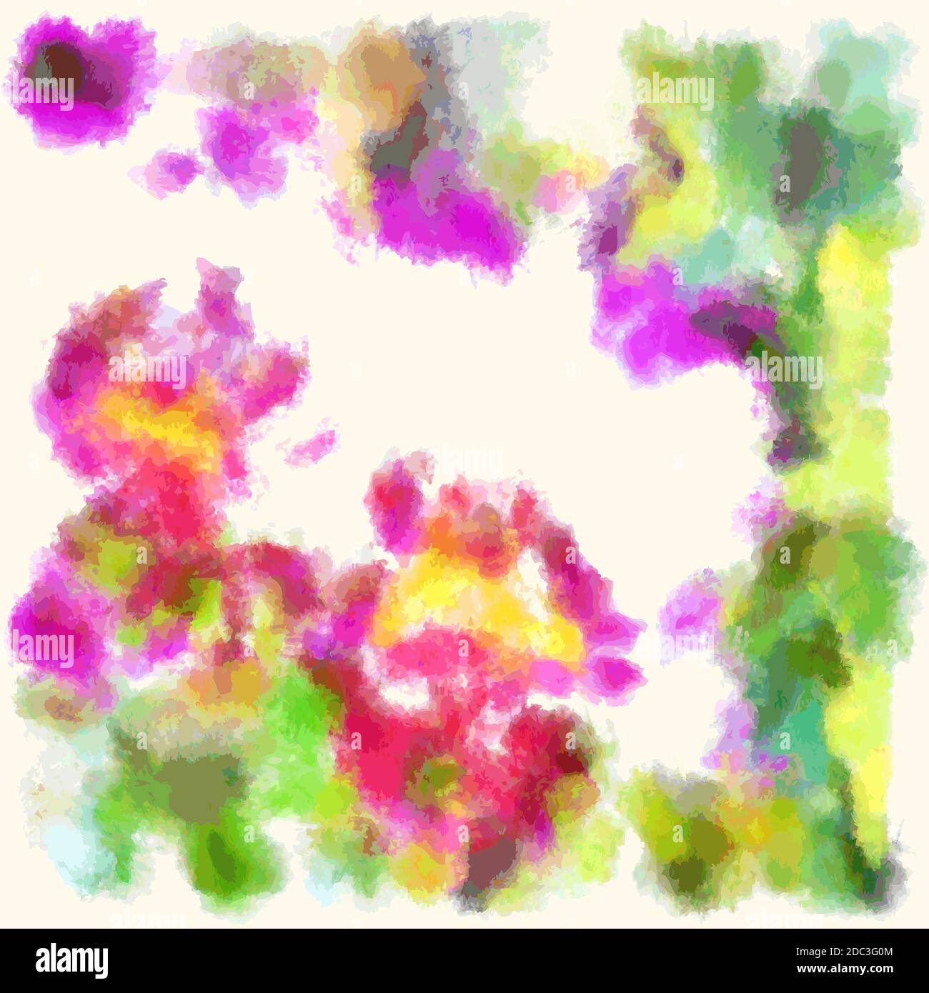 Abstract colorful hand drawn background Stock Vector Image & Art - Alamy