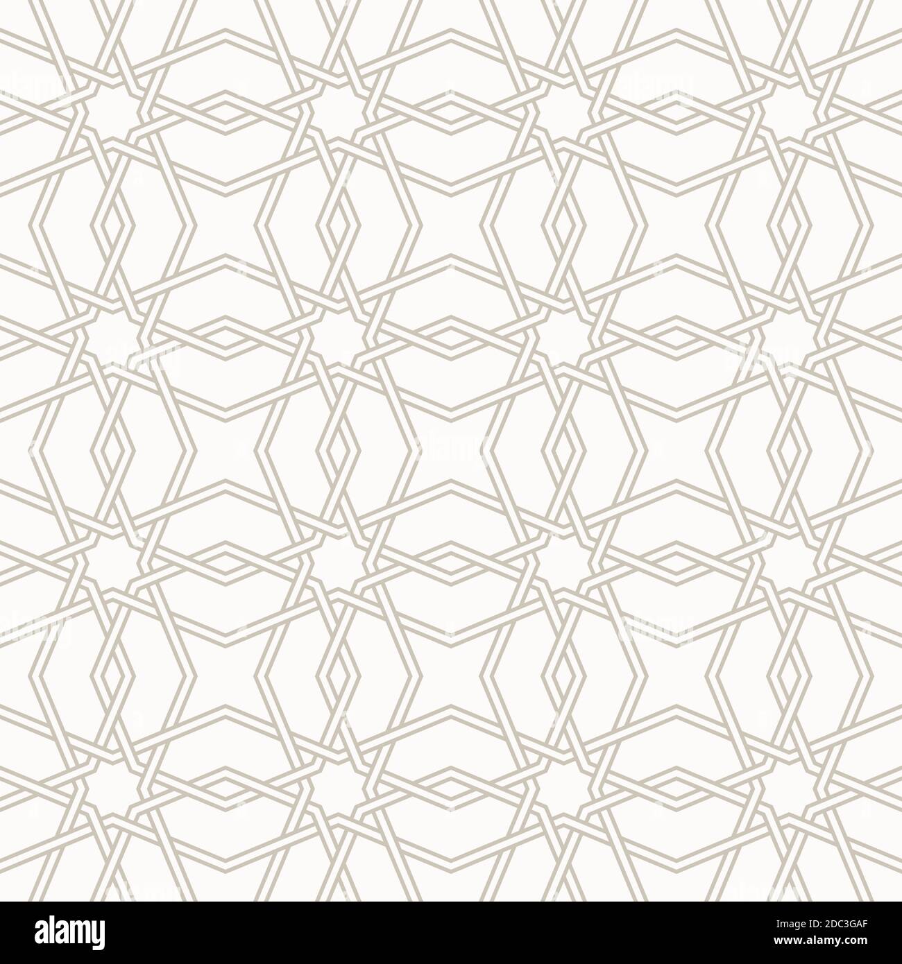Tangled modern pattern, based on traditional oriental patterns ...