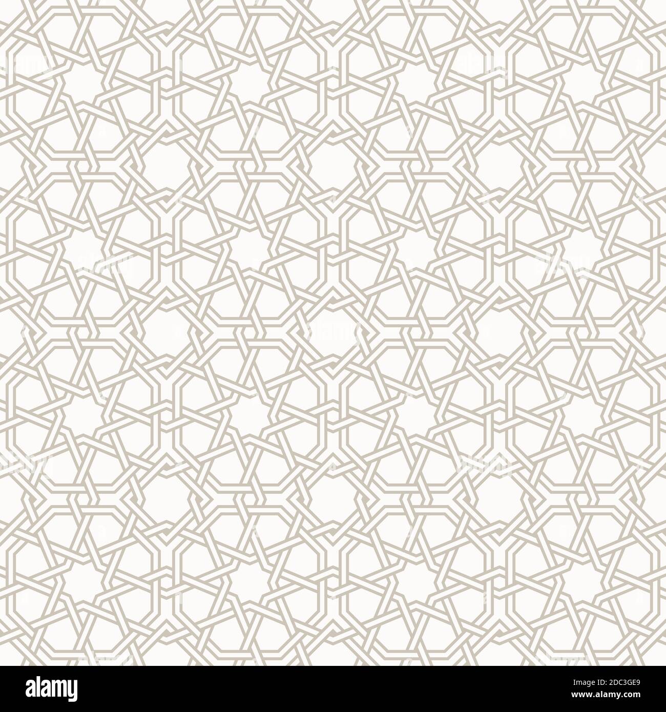 Tangled modern pattern, based on traditional oriental patterns ...