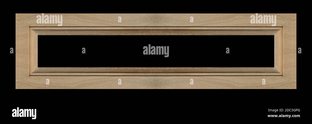 Gypsum frame for pictures and mirrors Stock Photo - Alamy