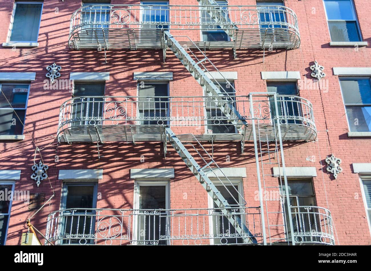 Fire escape new york hi-res stock photography and images - Alamy