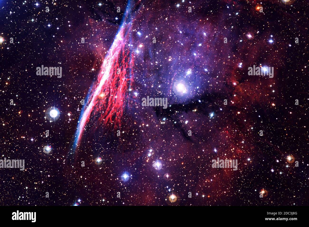 Deep space. Awesome science fiction render. Elements of this image ...